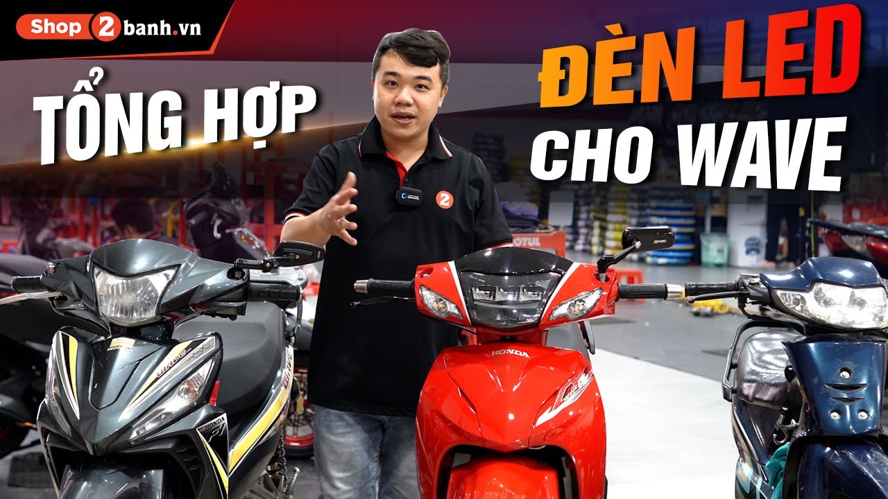 Tổng hợp đèn led 2 tầng cho Wave Alpha, RSX, Wave S/RS (2008 – 2009 ...