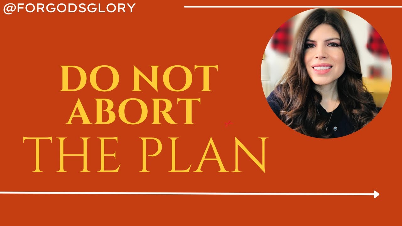 DO NOT ABORT THE PLAN‼️ - YouTube