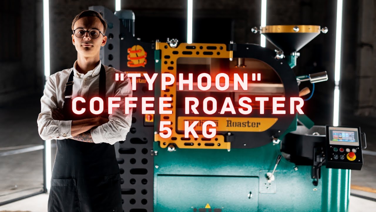 The 5 kg Typhoon Fluid Bed Coffee Roaster - YouTube
