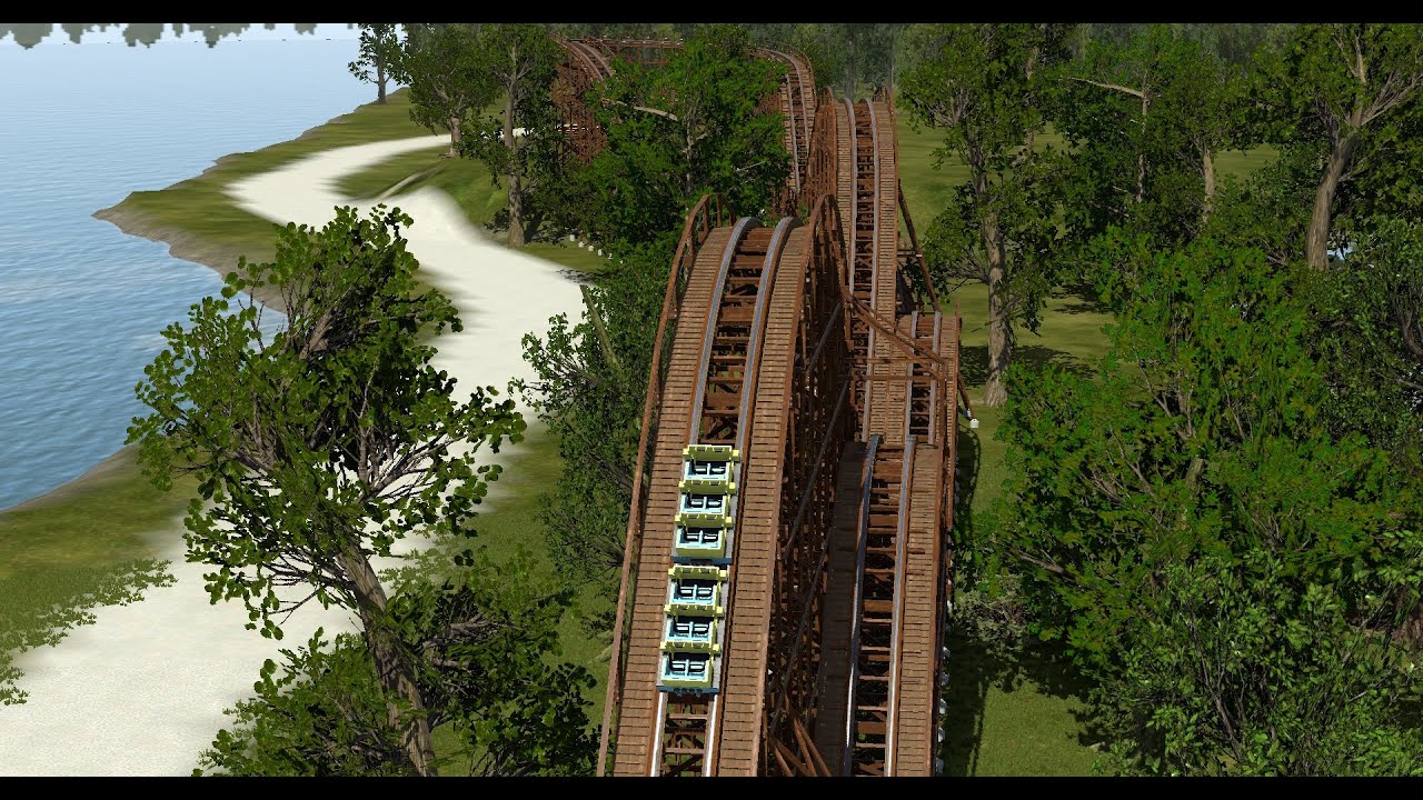 Bertrand Island Wildcat recreation - NoLimits 2 - YouTube