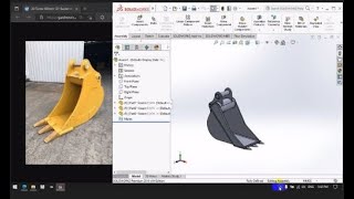 Design of Excavator in SolidWorks Part 1 of 5||SolidWor... | Doovi
