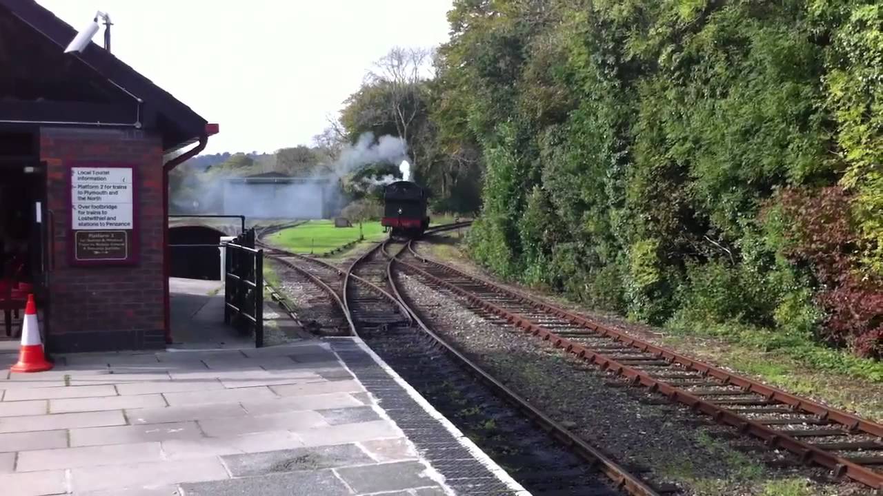 Bodmin and Wenford Railway - Bodmin Parkway Station - YouTube