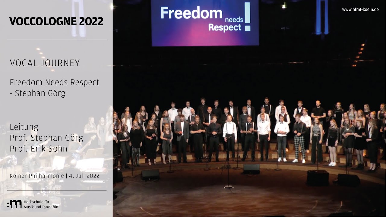 Vocal Journey | Freedom Needs Respect - YouTube