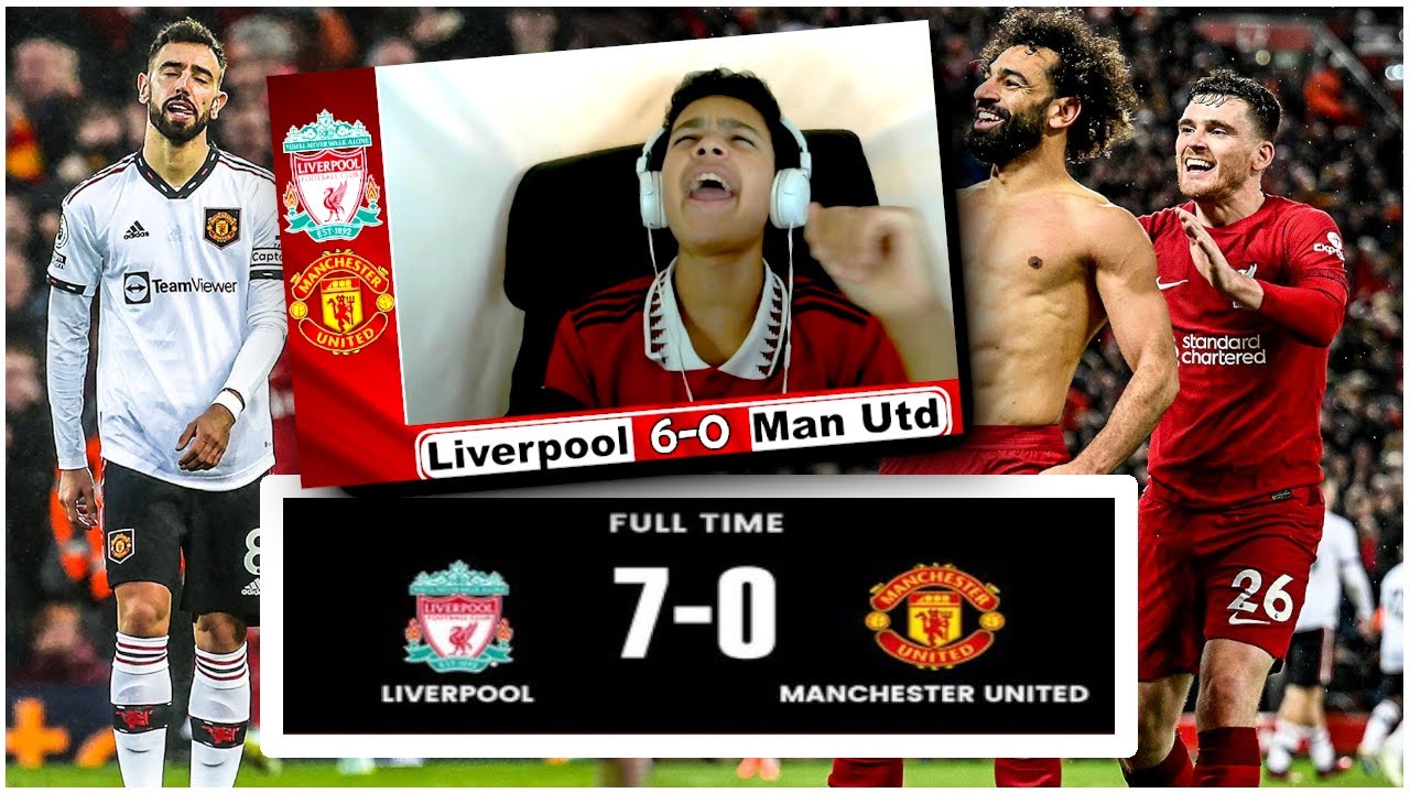 Man Utd Fan Rages 😡 Reacting To Liverpool 7 0 Man United Liverpool Vs