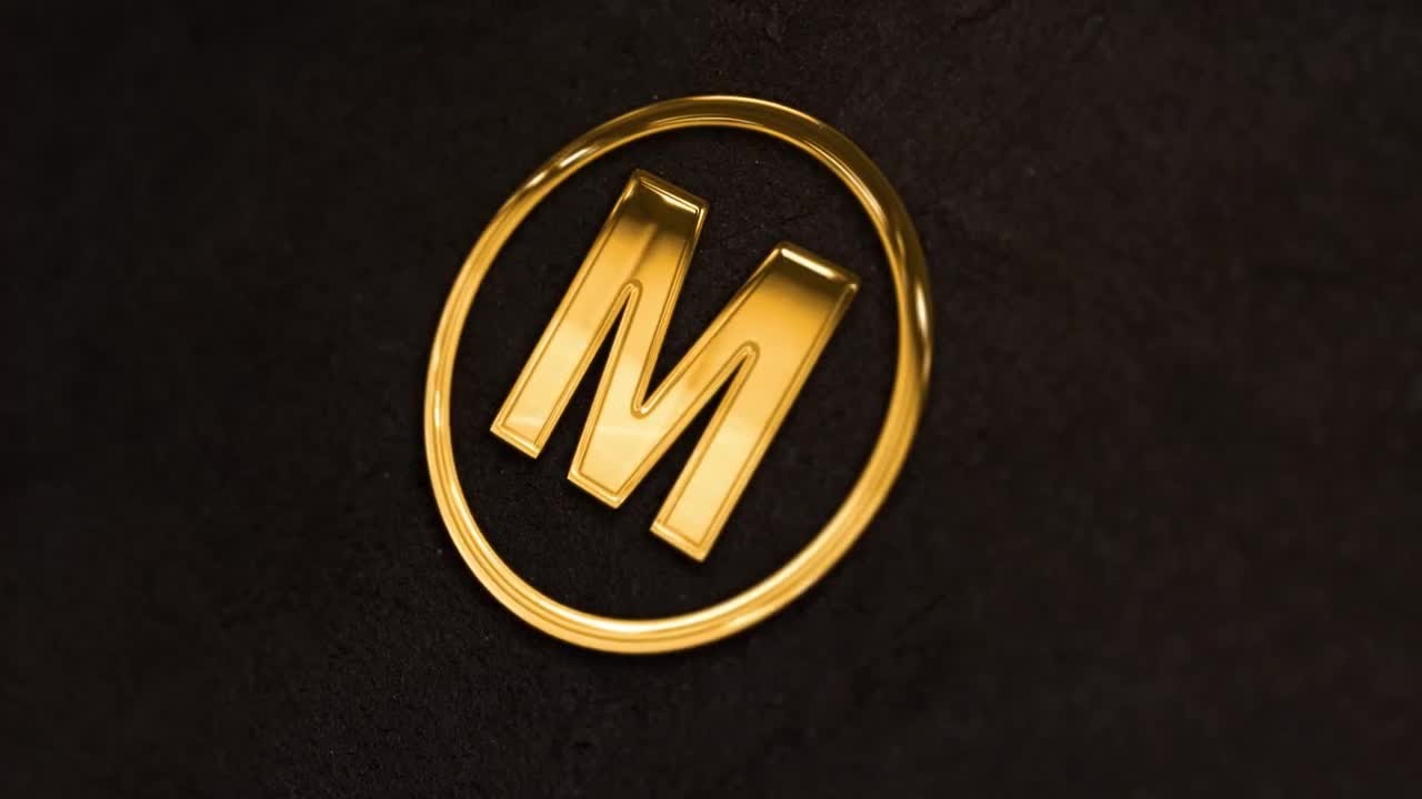 Gold Glossy Logo Reveal 4K After Effects Templates - YouTube
