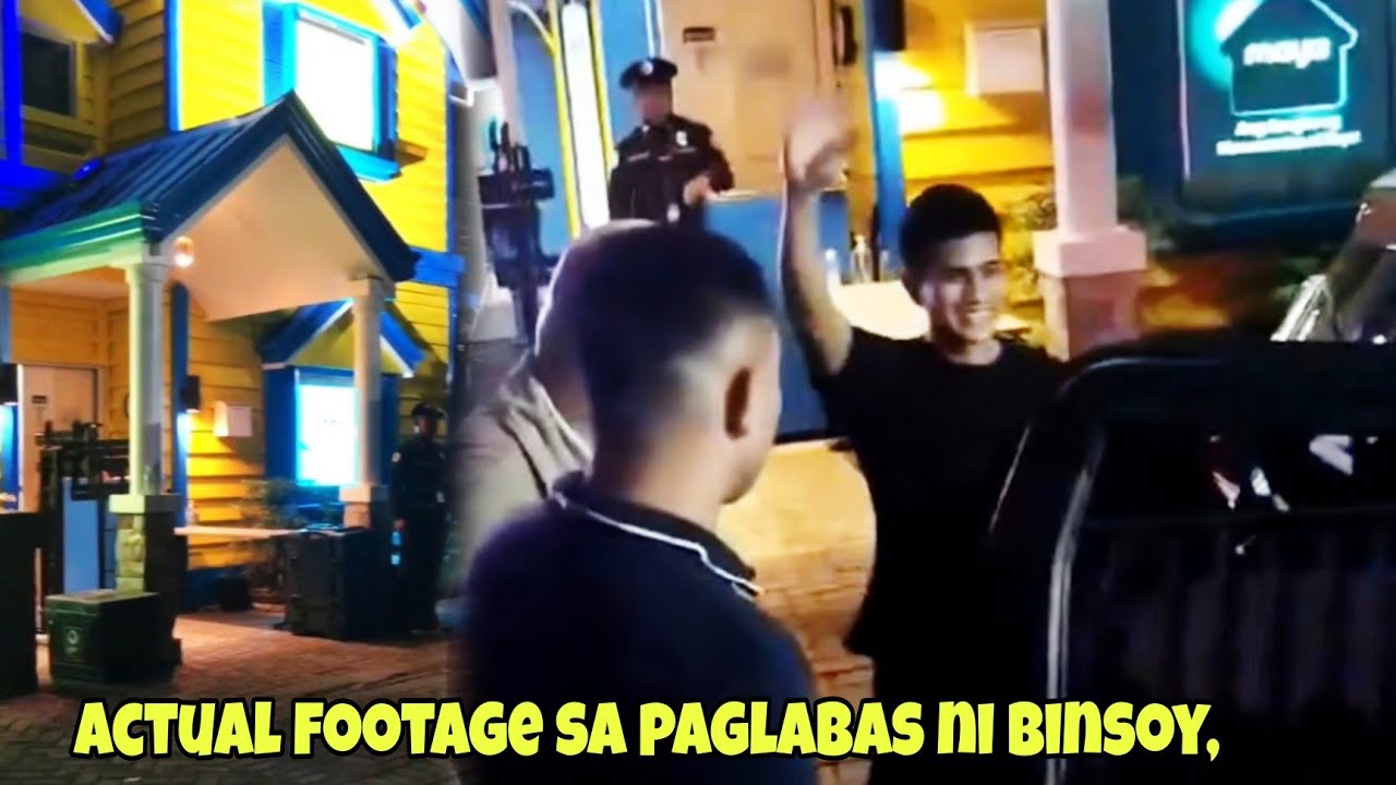 PBB BINSOY ACTUAL FOOTAGE, MGA PINSAN NI BINSOY NAGABANG SA LABAS NG ...