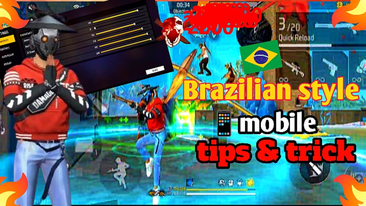 Brazilian style freestyle gameplay tips and trick || how to Brazilian ...