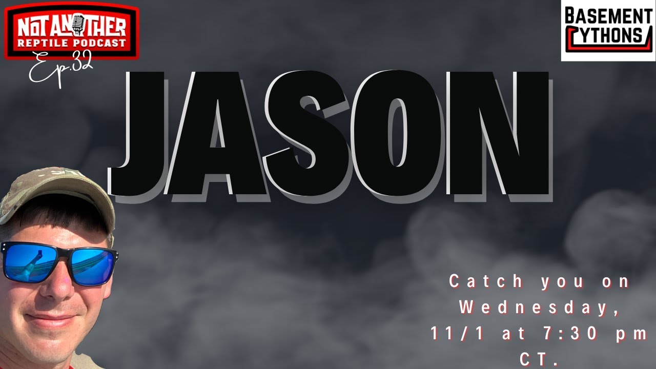 Not Another Reptile Podcast - Ep.32 | Jason of Basement Pythons - YouTube