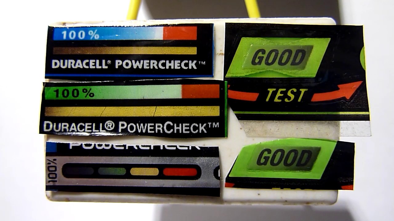 Вот что происходит при нагреве индикаторов заряда Energizer и Duracell ...