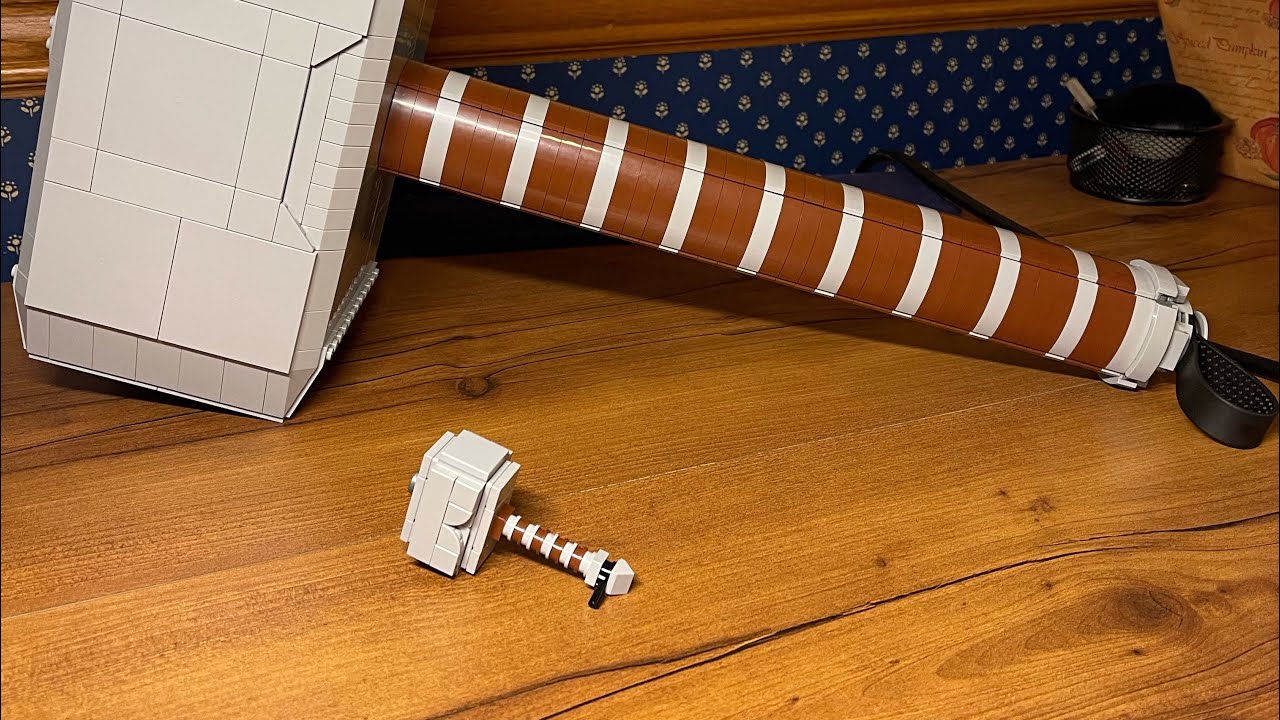 How to Build a Mini LEGO Thor’s Hammer! - YouTube