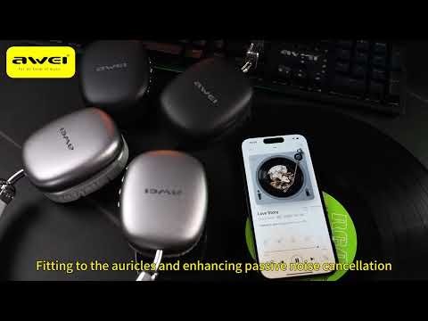 Unleash the Power of Bass with Awei AT7 Headphones!