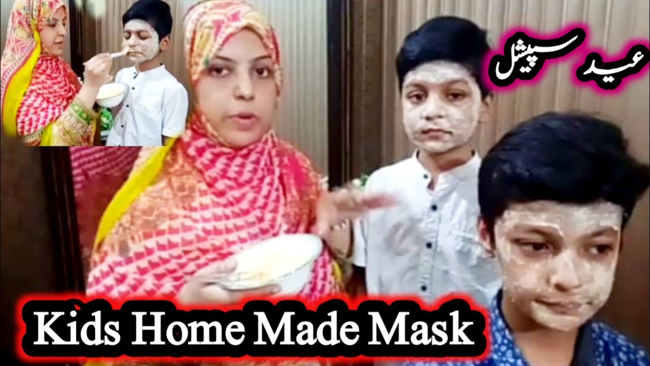 How To Home Made Mask 😞 Pakistani Family | Saba Family - YouTube