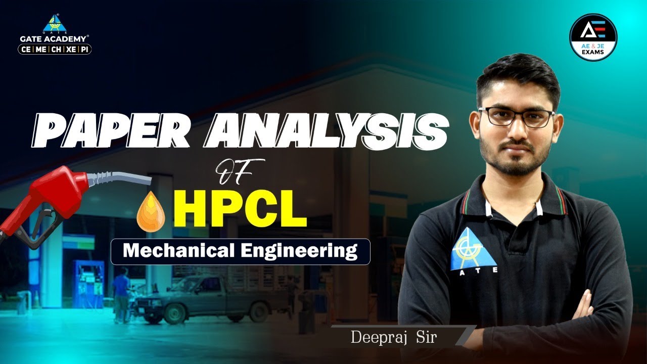 Paper Analysis of HPCL | Mechanical Engineering | By Deepraj sir - YouTube