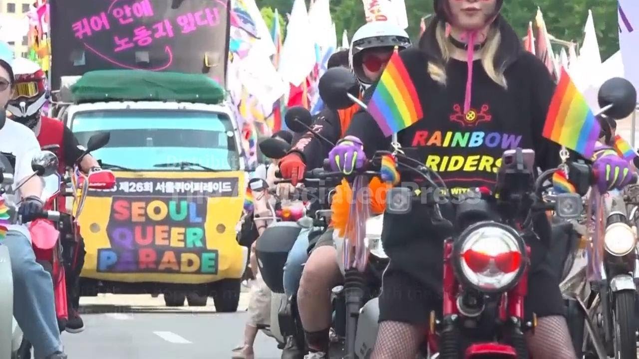 South Korean LGBTQ community holds annual festival in central Seoul ...