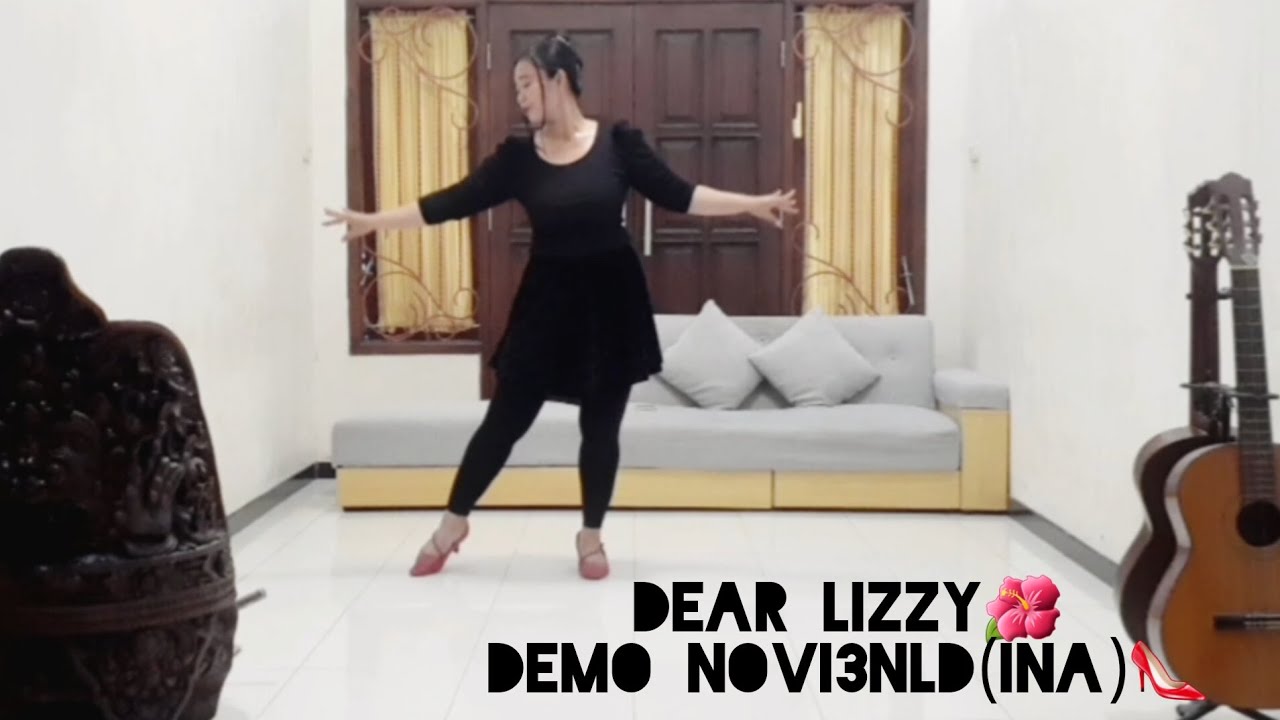 Dear Lizzy - Line Dance (Novi3NLD(INA) Beginner - YouTube