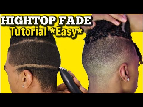 Freeform Dreadlock HIGHTOP FADE Haircut Tutorial *EASY* - YouTube