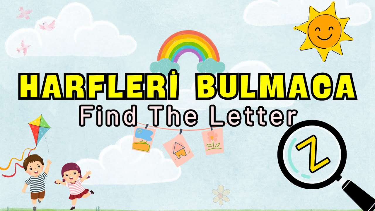 Alfabe Oyunu - Harfleri Bulmaca / Alphabet Games - Find The Letter ...