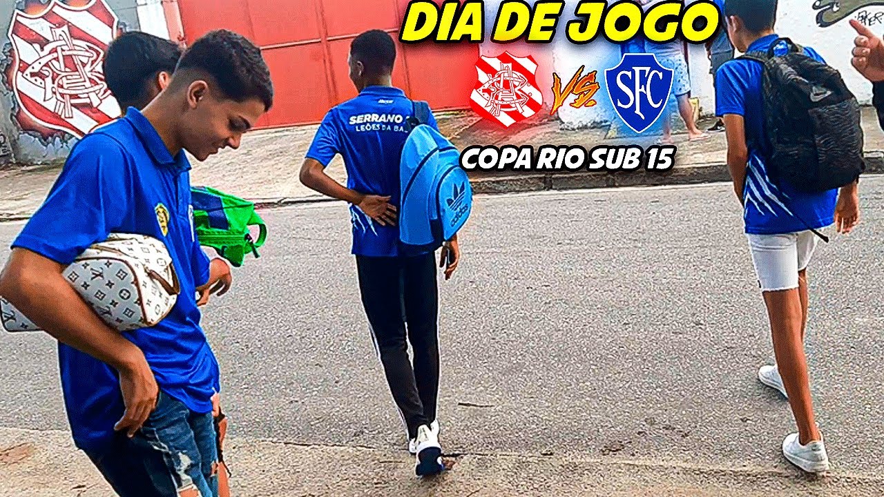 JOGO Bangu vs Serrano - Copa Rio (Sub 15) - YouTube