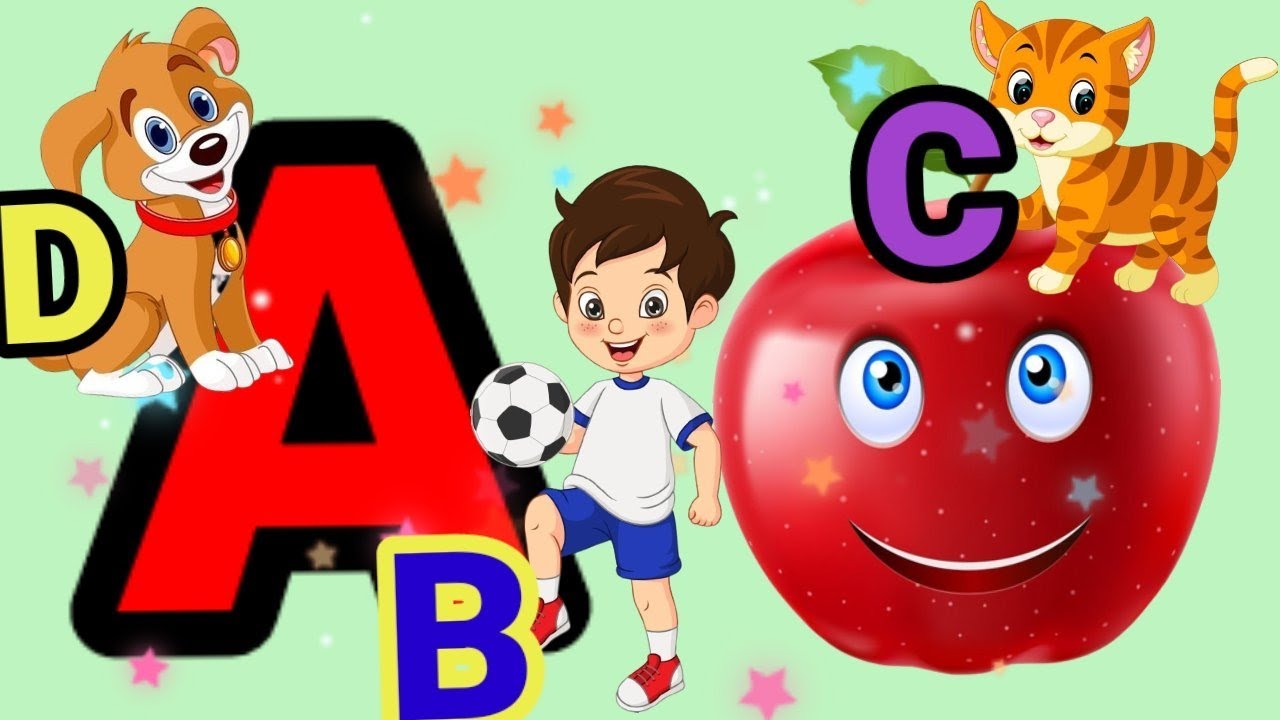 Alphabet With Picture | ABCD| a to z | Phonics song | English Alphabet ...