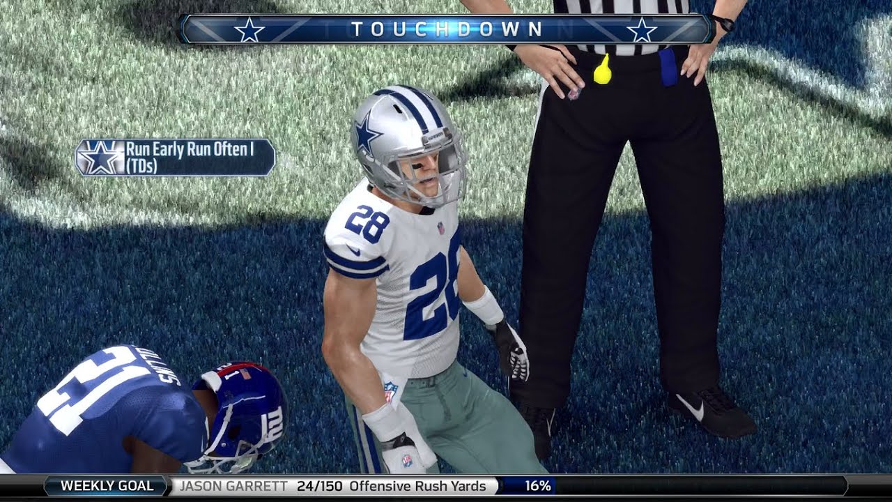 Madden 16 Halfback Start - Murray's Replacement is ME - YouTube