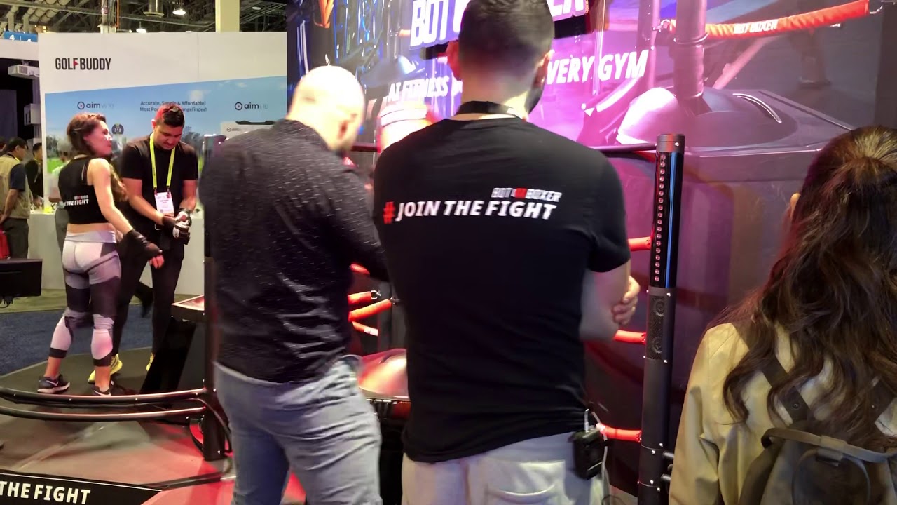 Bot Boxer Demo from CES 2019 - YouTube