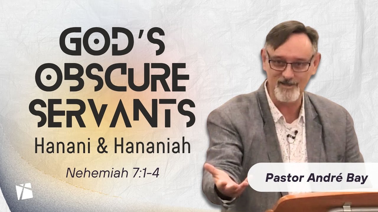 Hanani & Hananiah: Faithful Protectors of God’s People | Nehemiah 7:1-4 ...