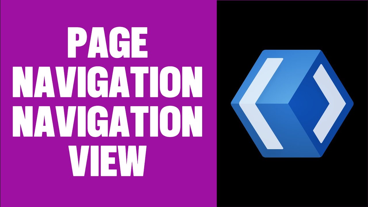 Navigation Between Pages And Navigationview Component In Winui Youtube