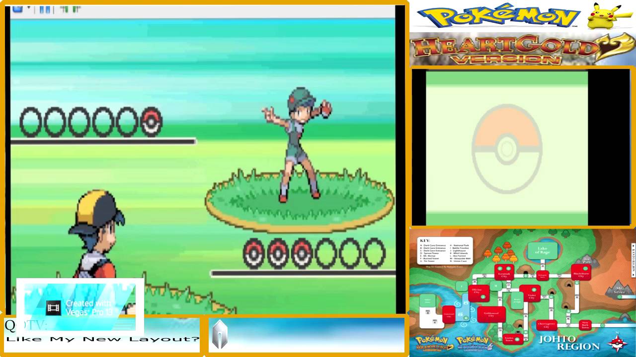 Pokemon HeartGold Randomized Nuzlocke Epi 5 "An Actual Layout!?" - YouTube