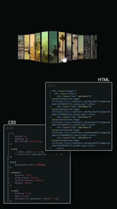 3D Image Wave Animation Using HTML CSS 2025 #viralvideo #youtubeshorts #ytshorts #shortsfeed #yt ...