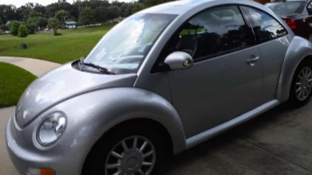 2005 Volkswagen Beetle GLS Silver - YouTube