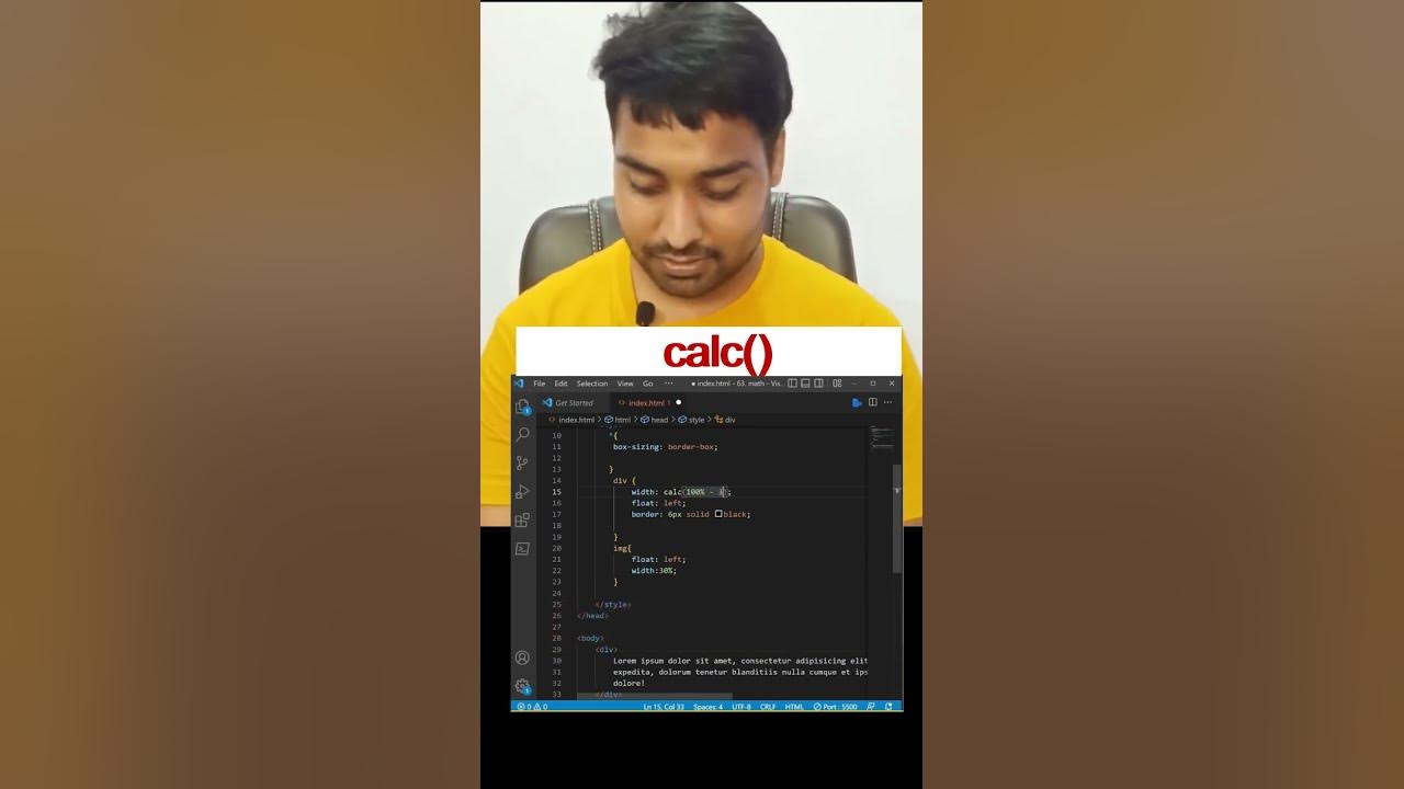 Css Calc Function Youtube