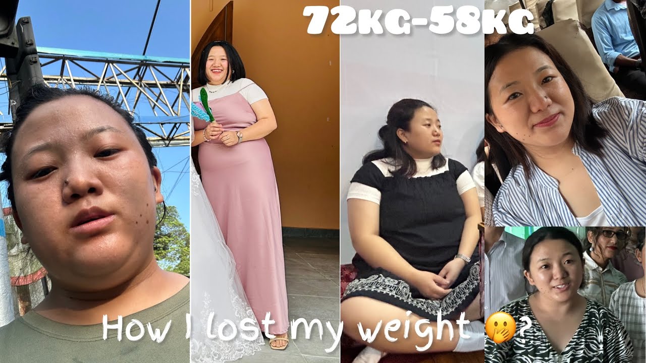 My weight loss journey 😊 ~72kg-58kg #weightlossjourney - YouTube