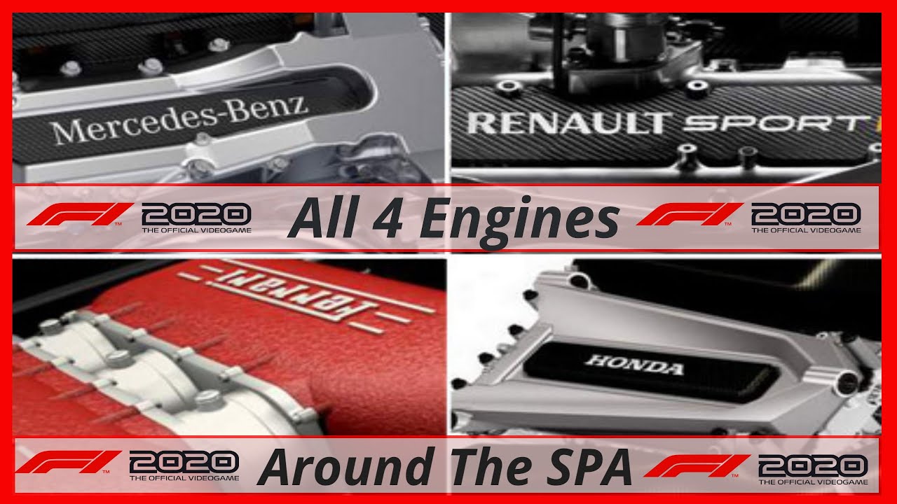 F1 2020 - F1 Engine Sound Comparison - Mercedes vs Ferrari vs Renault ...