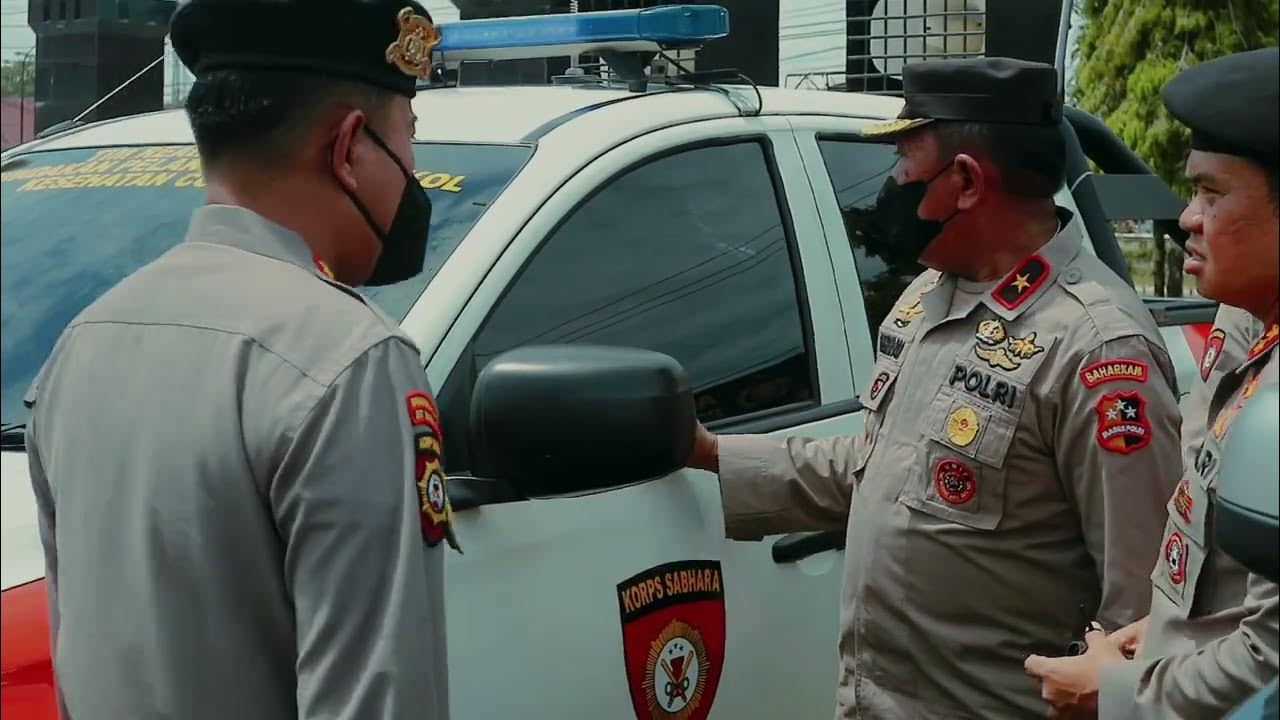Apel Gelar Pasukan dan Peralatan Dalam Rangka Supervisi Korsabhara Baharkam Polri 2022 - YouTube