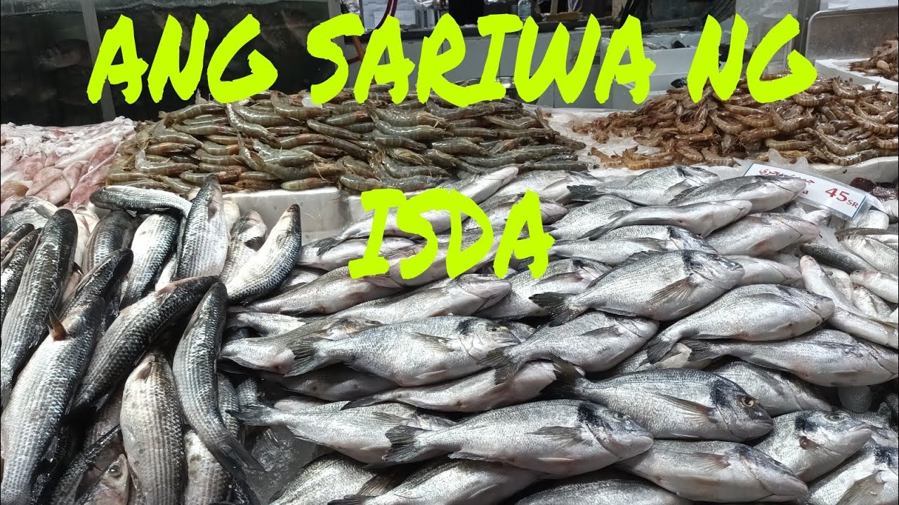 BUMILI NG ISDA SA FISH MARKET - YouTube