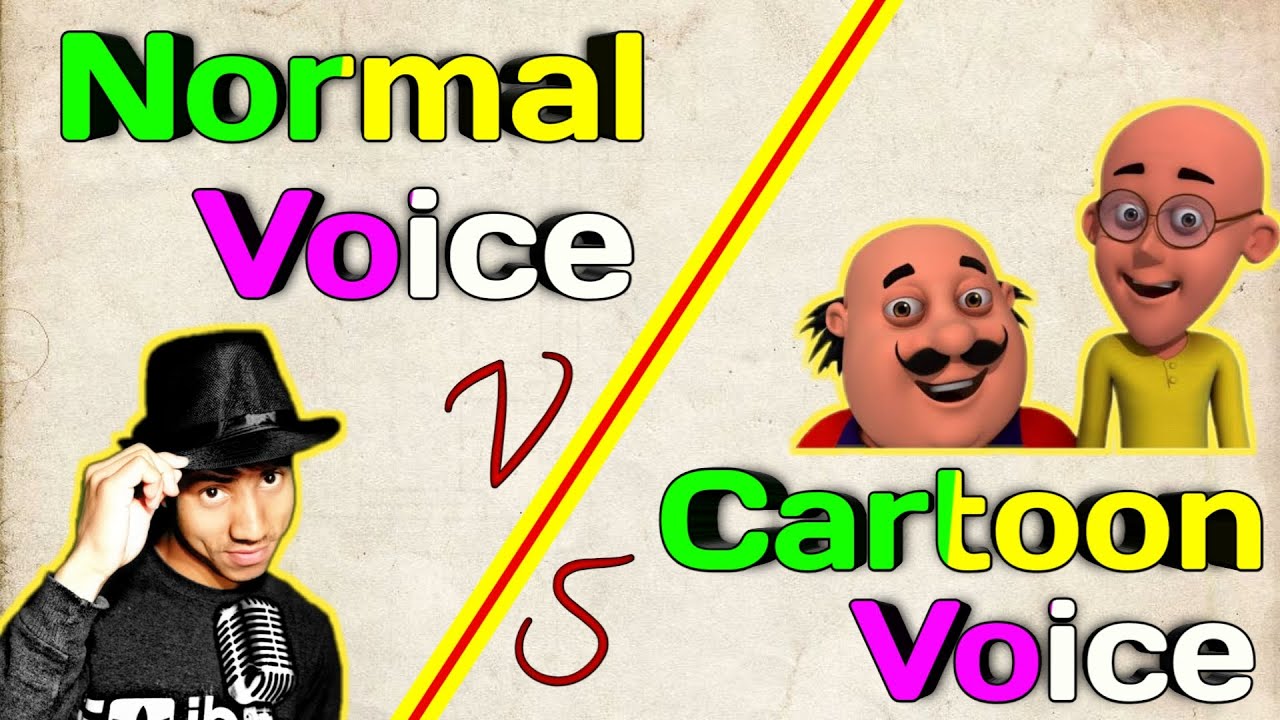 Normal Voice Vs Cartoon Voice Mimicry | Motu Mimicry | By Pukostyle ...