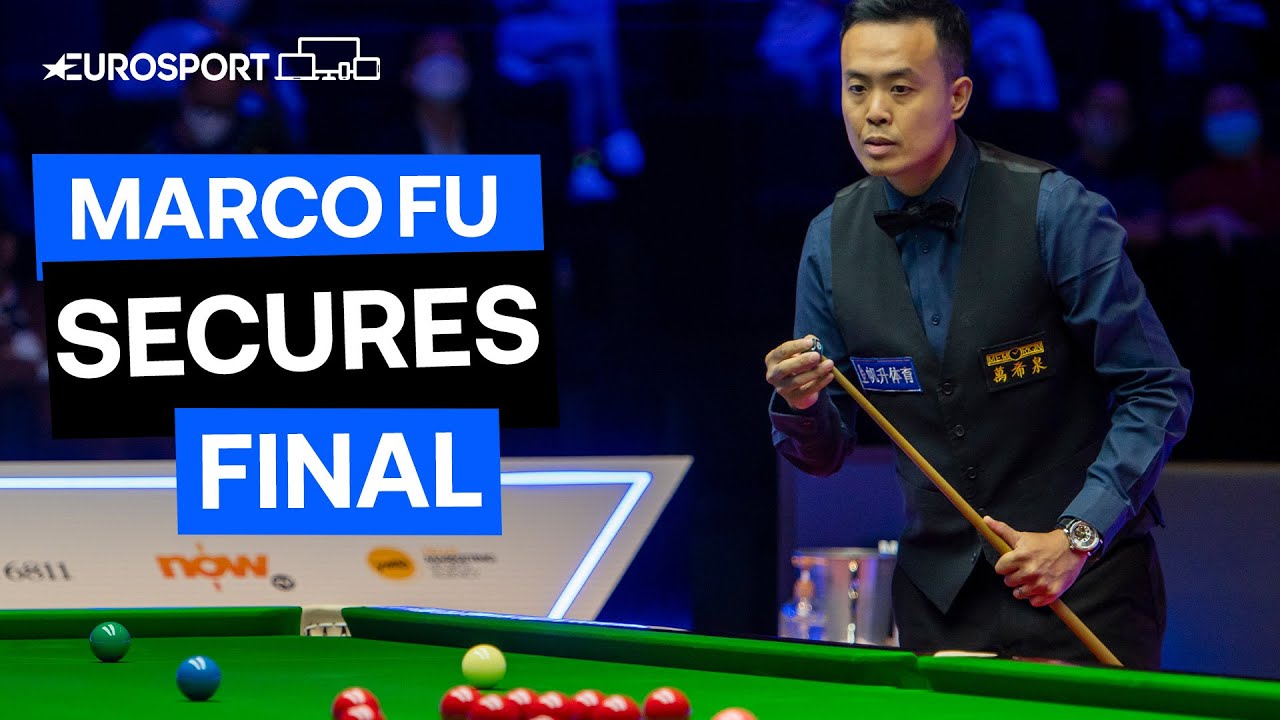 Marco Fu secures final in the final frame | Eurosport Snooker - YouTube