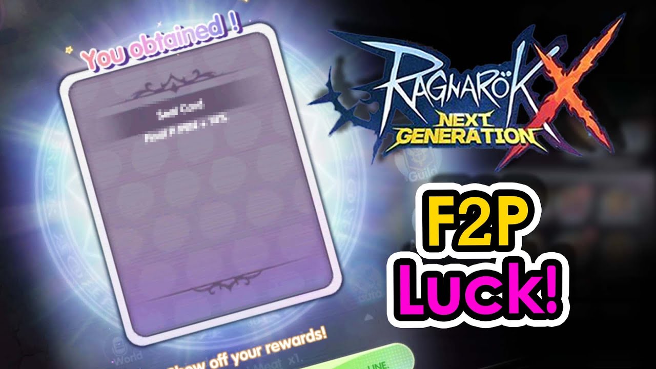 [ROX] F2P Got Drop Card The Next Day After Equip With 2 Slot Gold ...