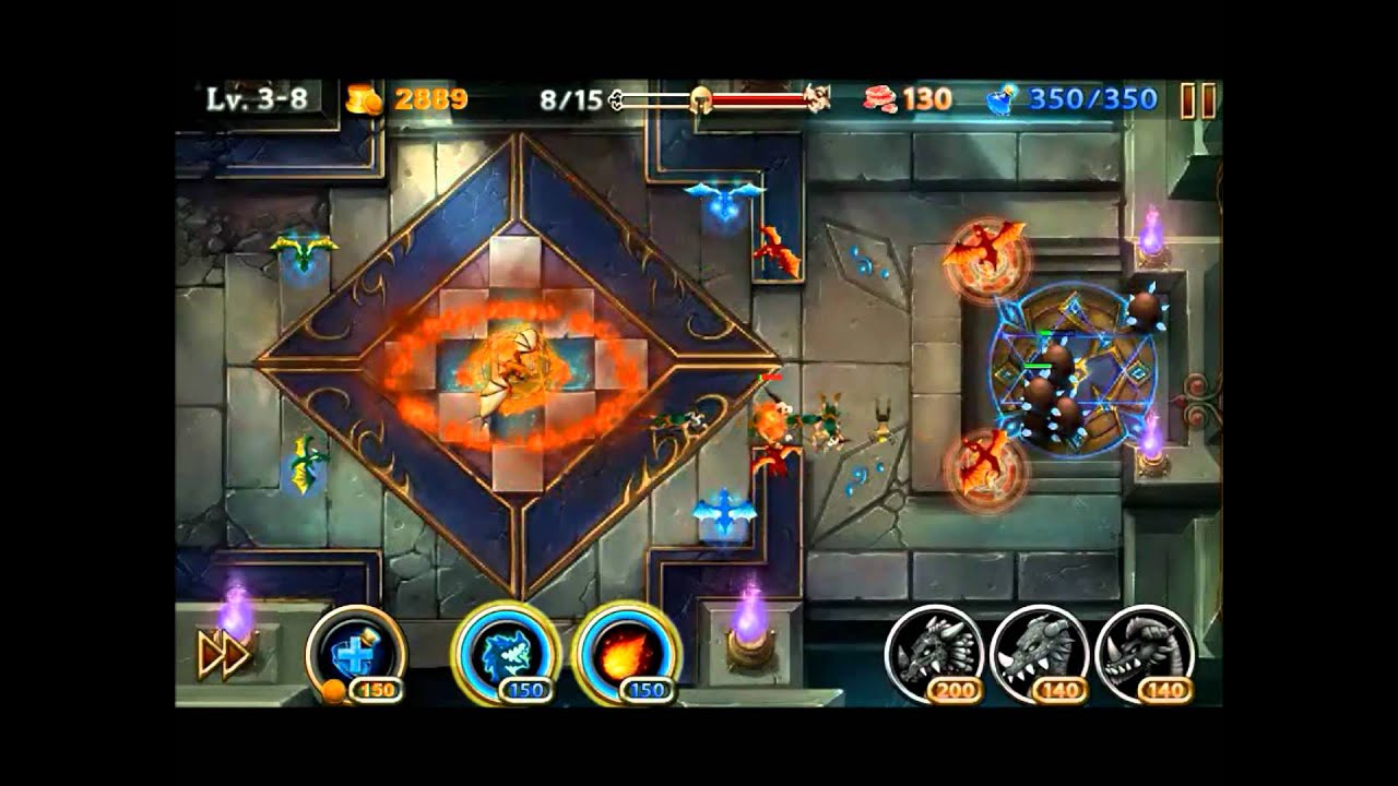 Lair Defense Shrine [Normal 3-8] ♥ Walkthrough - YouTube