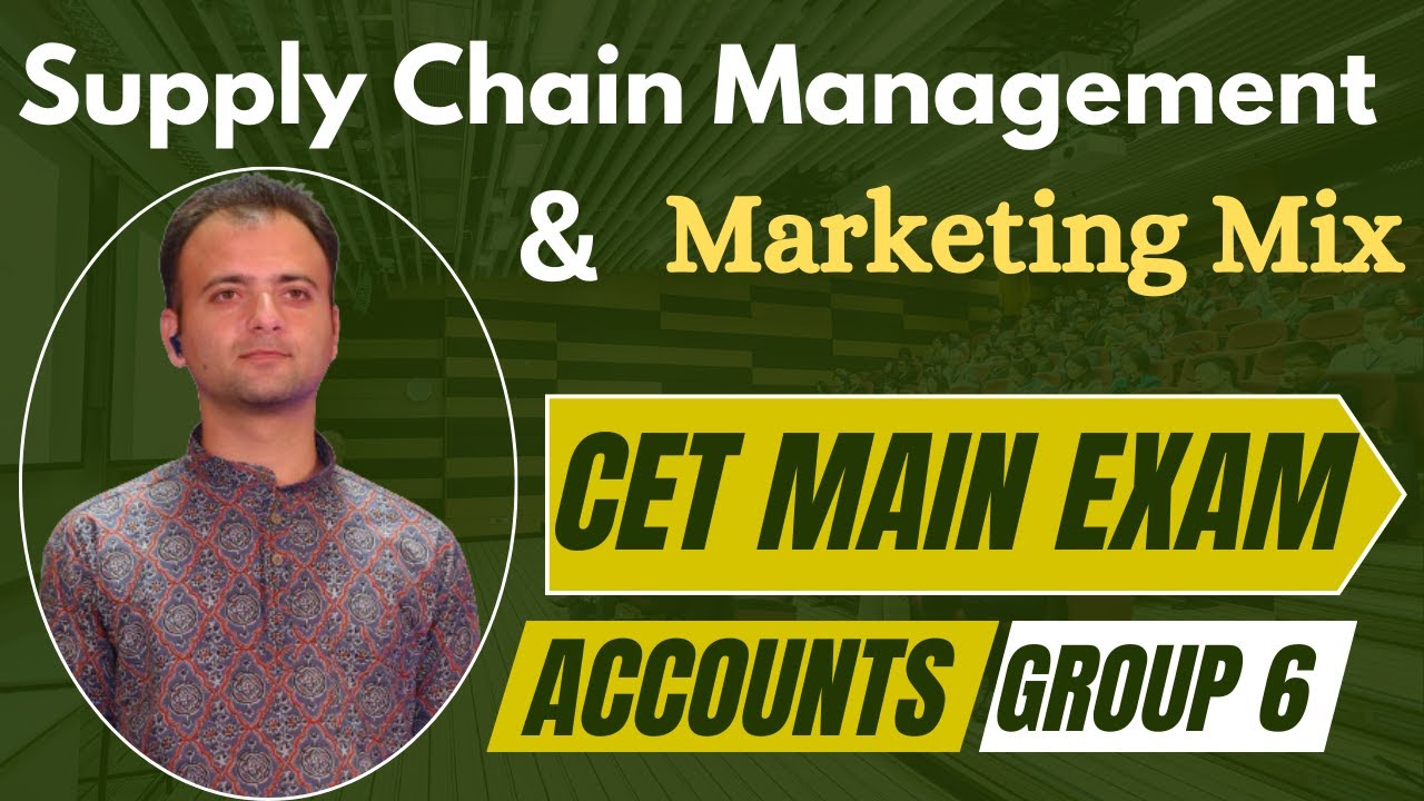 Supply Chain Management & Marketing Mix (4Ps & 4Cs) | Total Cost ...