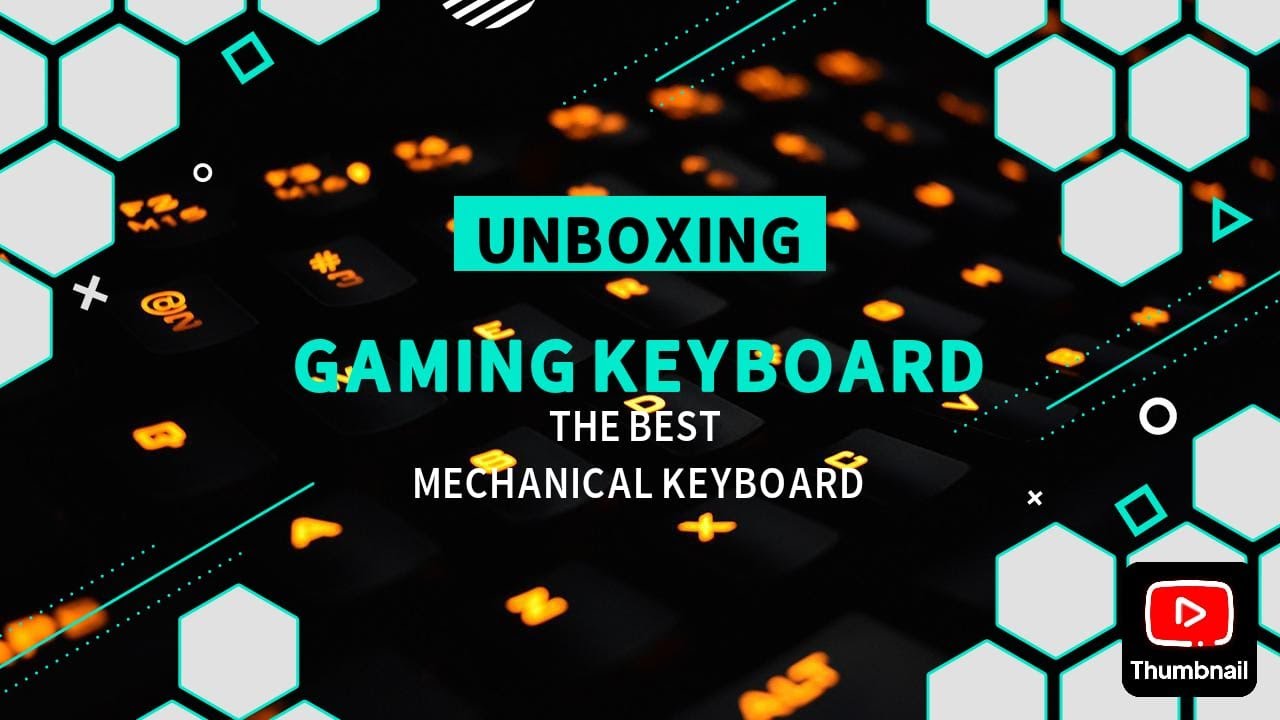 Unboxing my new keyboard - YouTube