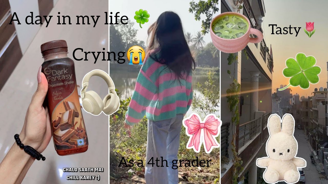 A day in my life🩰| why iam crying | as a 4th grader 🌷| 🧿🤡 - YouTube