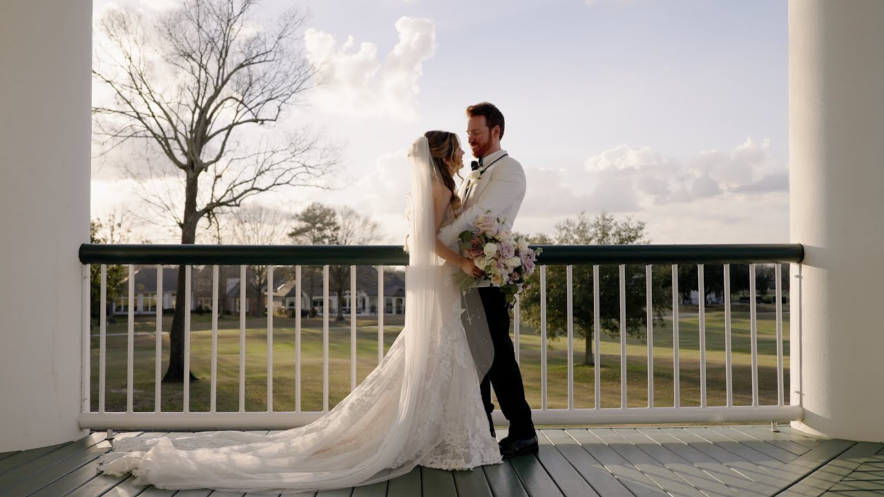 Beautiful wedding at Country Club of Louisiana, Baton Rouge | Stunning ...