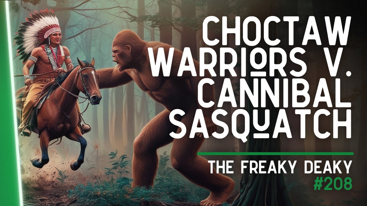 208 | Choctaw Warriors vs. The Cannibal Sasquatch & Other Bigfoot ...