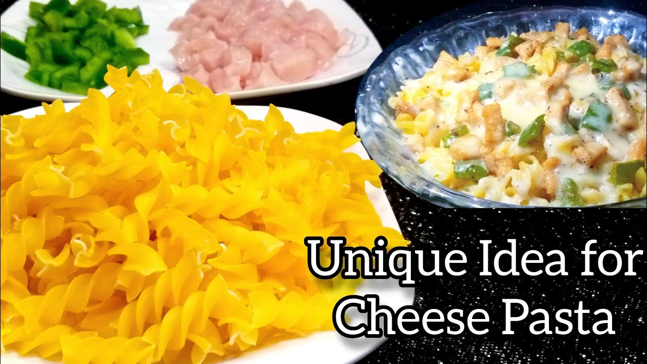 Cheese Chicken Pasta Recipe ll Flaming Pasta Recipe ll Cheese Pasta ...