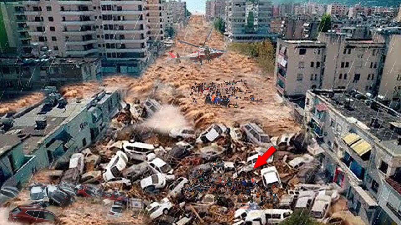 Massive evacuation in Italy today! The worst flash floods hit ...