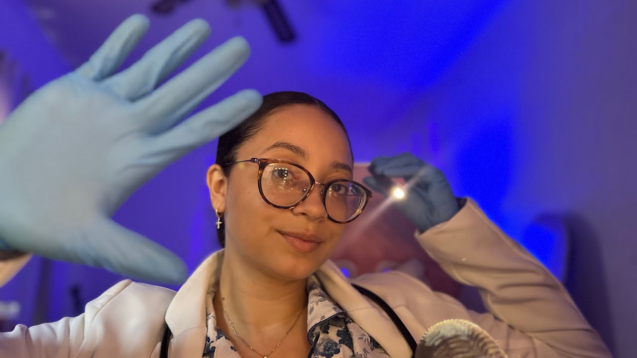 ASMR- DR. ESME HEARS YOU CANT SLEEP 💤 - YouTube