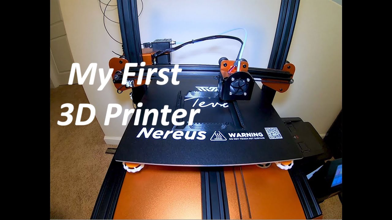 My First 3D Printer | Tevo Nereus FDM 3D Printer with WiFi Module - YouTube