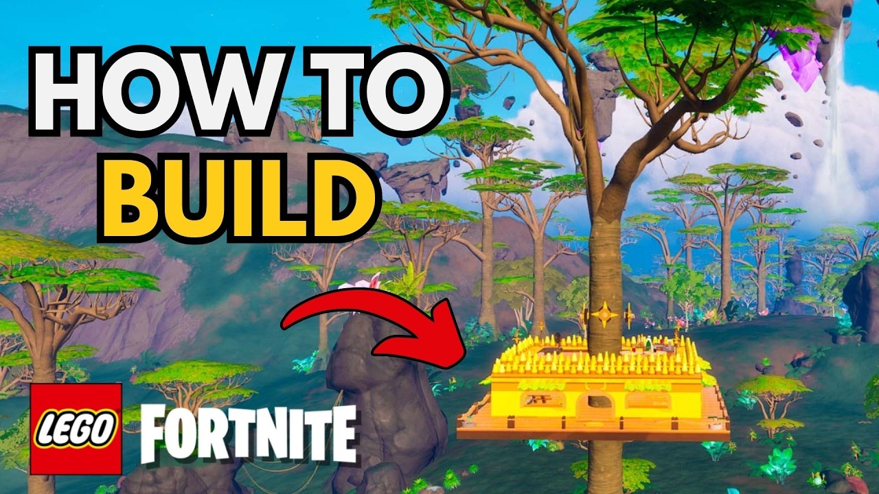 Build This NaNa TREEHOUSE in LEGO Fortnite!! - YouTube