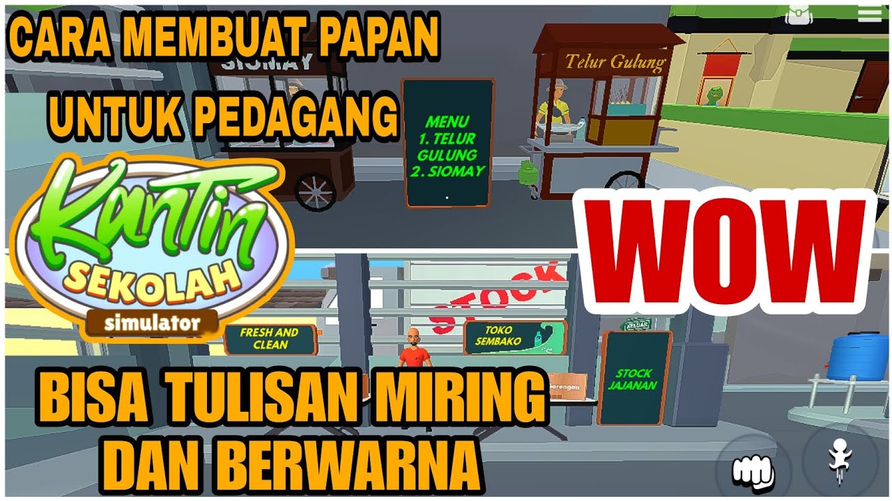 CARA MEMBUAT PAPAN MENU UNTUK PEDAGANG.!! DAN BISA TULISAN MIRING ...